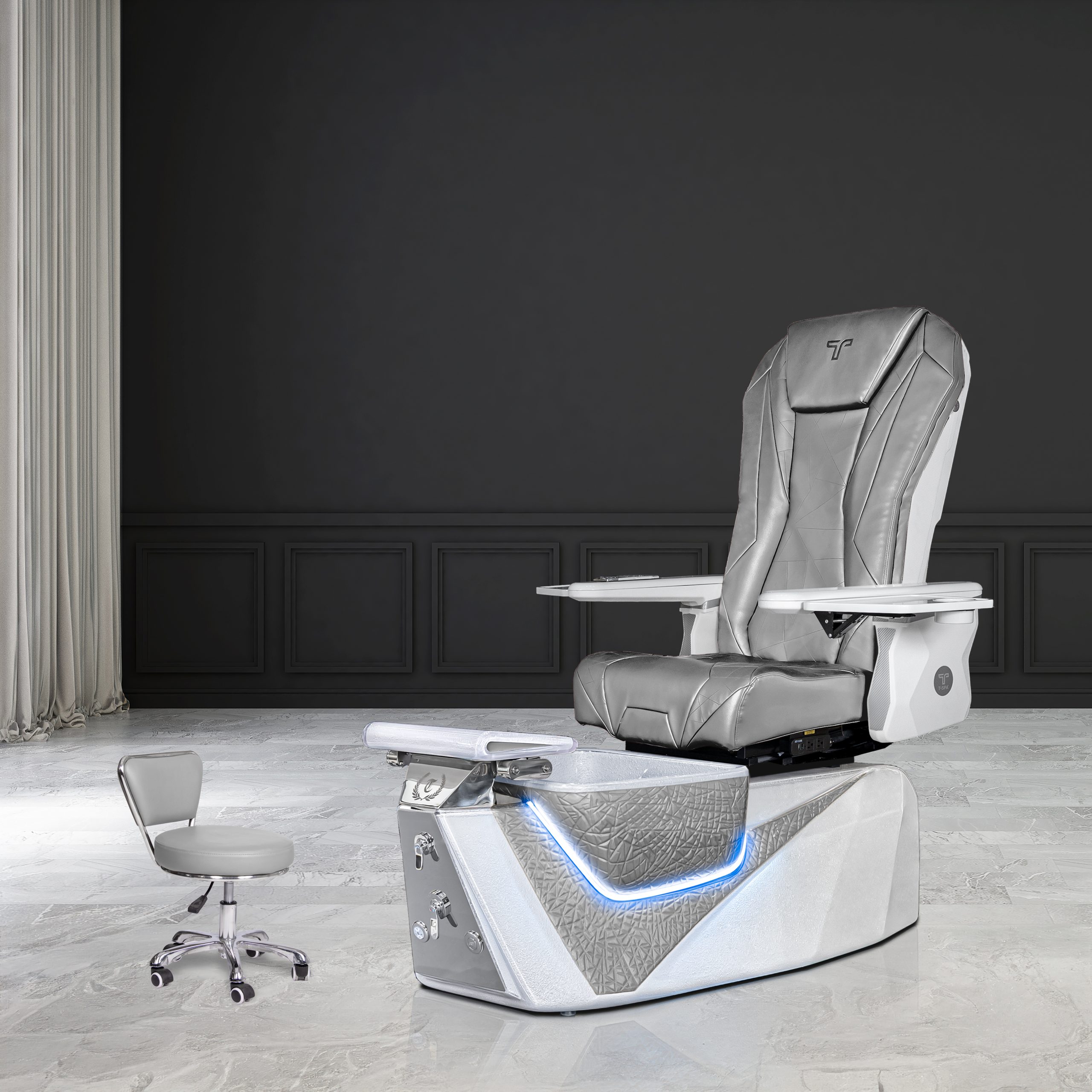 T-SPA Eternal Duo Pedicure Chair | Epoxy & Heat Massage - T-SPA