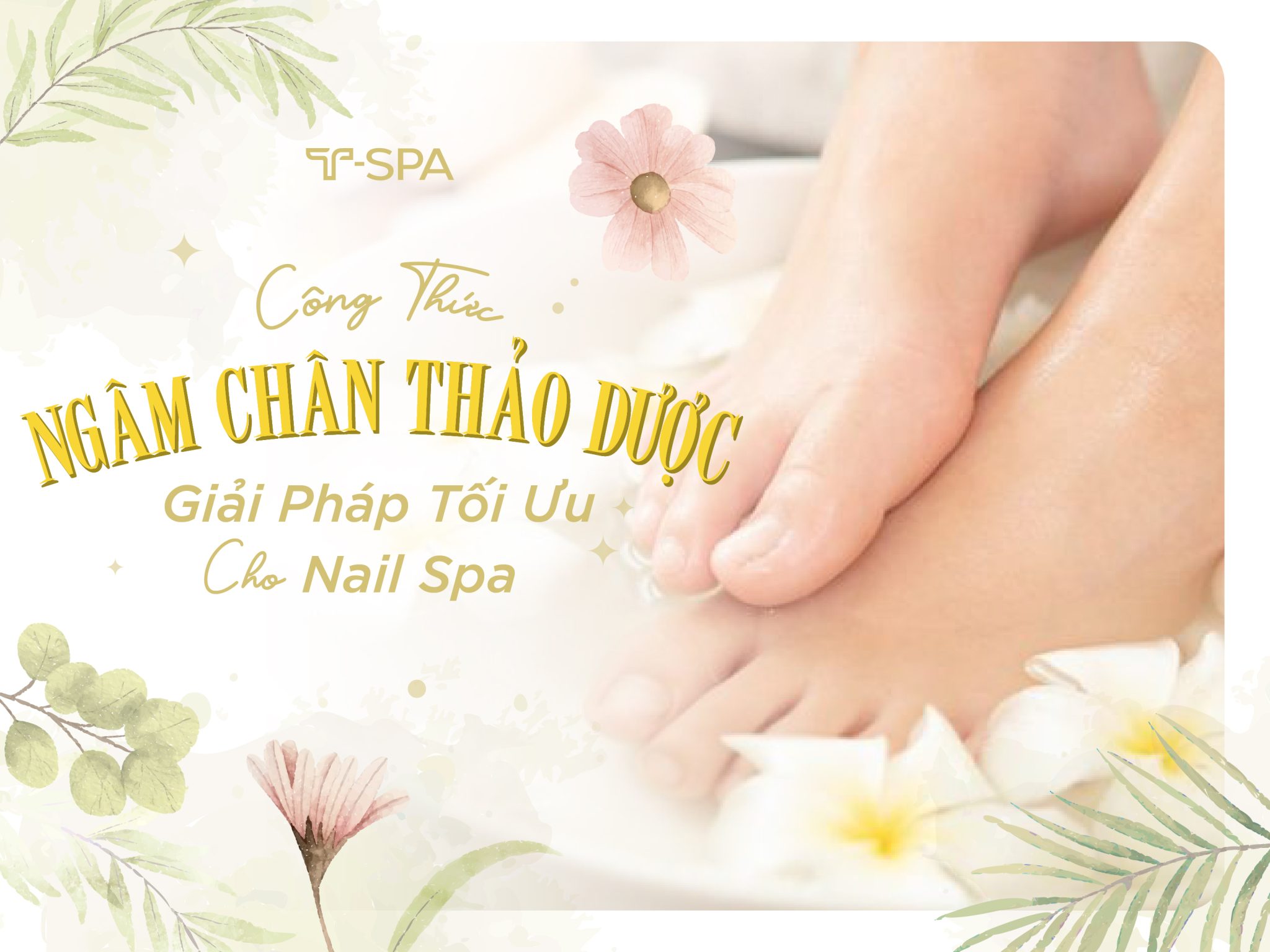 Công Thức Ngâm Chân – Giải Pháp Tối Ưu Cho Nail Spa