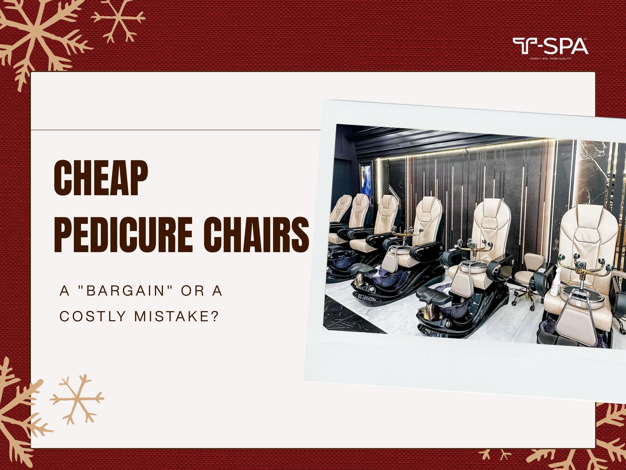Cheap Pedicure Chairs: A "Bargain" or a Costly Mistake?